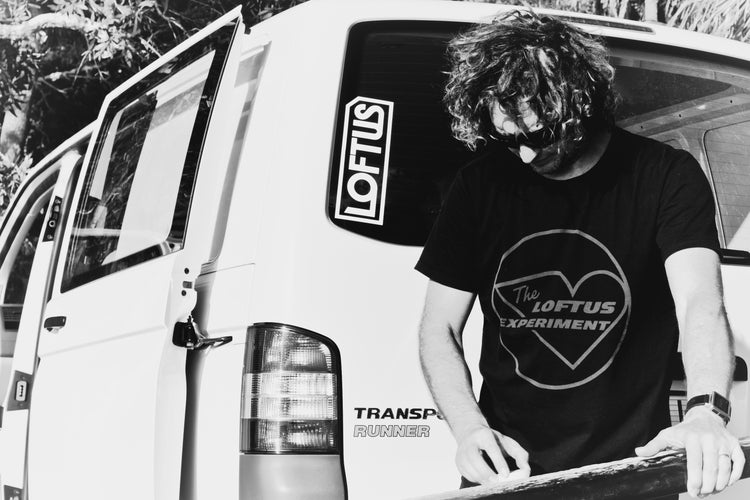 Learn About Loftus", "Discover Surf, Punk, and Art", "Explore Our ...